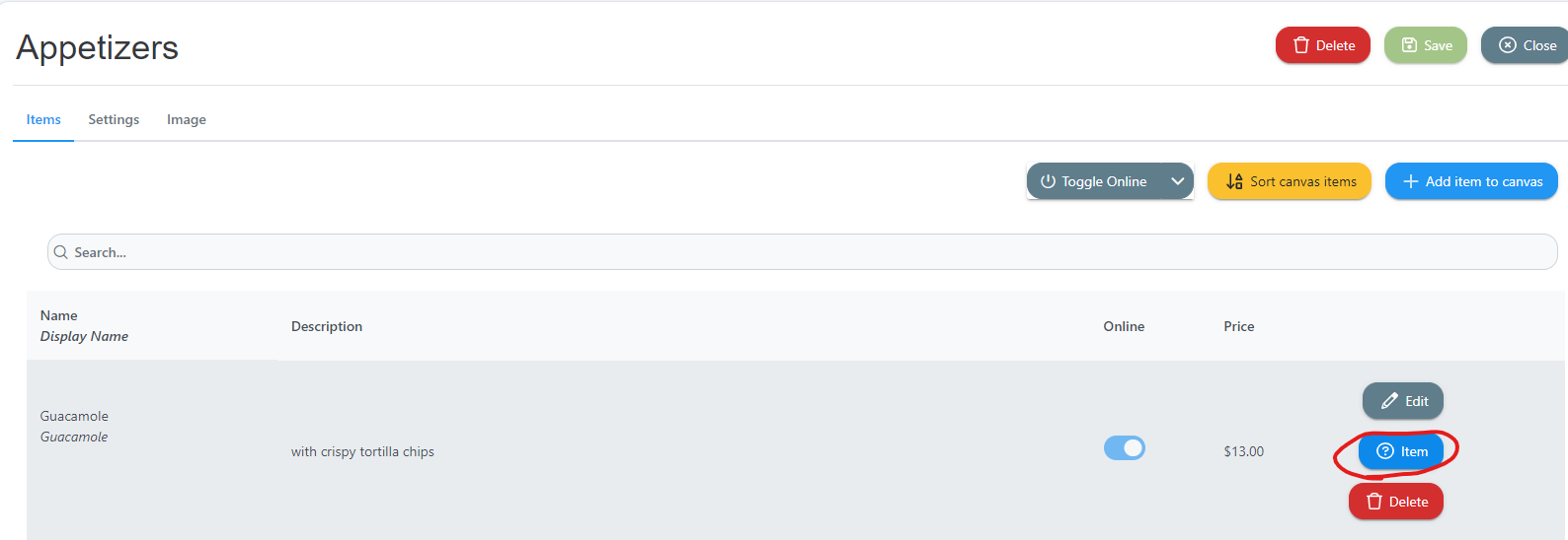 Adding an Image to Command Center (Focus) – Alpha