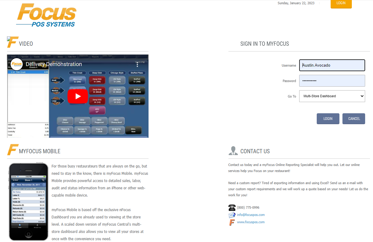 MyFocus: Adding a Loyalty Member (Focus) – Alpha